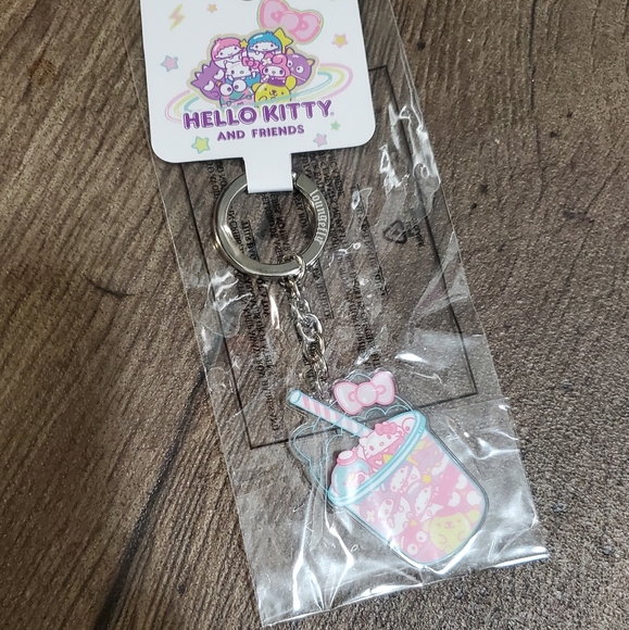Sanrio | Accessories | Hello Kitty Boba Keychain | Poshmark